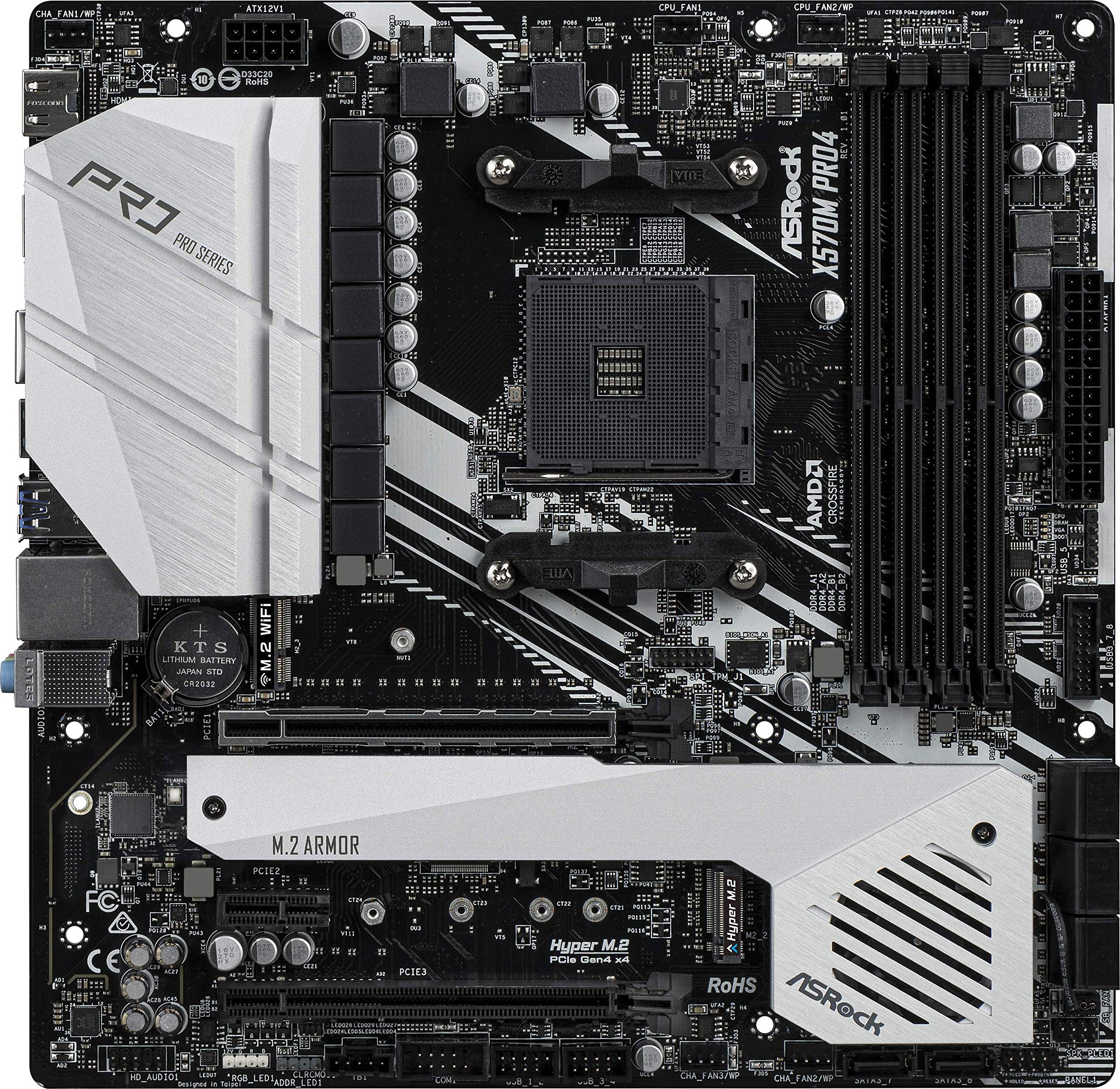 Дънна платка ASRock X570M Pro4