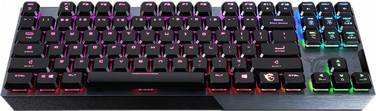 MSI VIGOR GK50 LOW PROFILE TKL US Mechanical Gaming Keyboard, Kailh Low ...