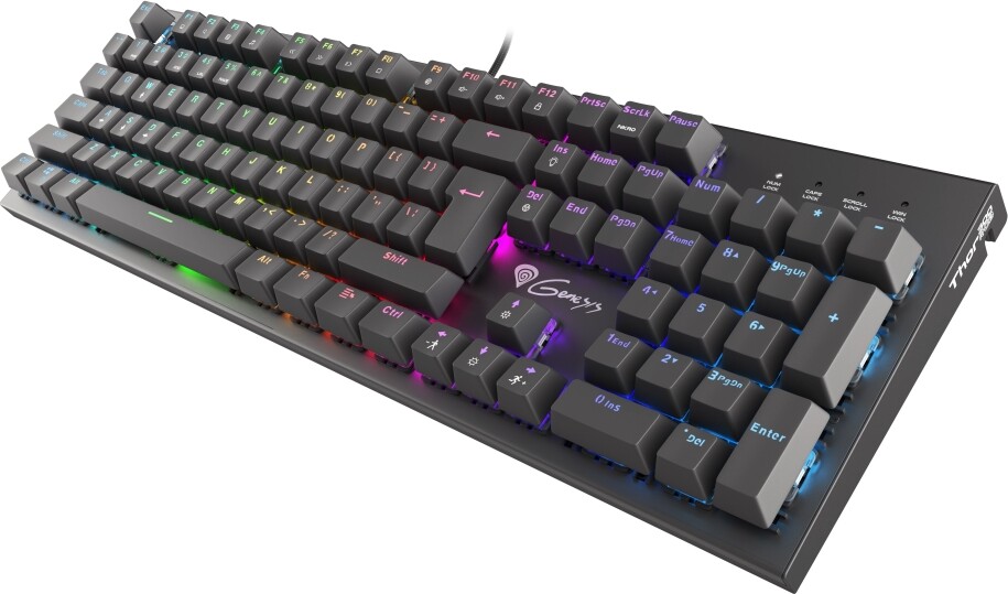 Клавиатура Genesis Mechanical Gaming Keyboard Thor 300 RGB US Layout ...